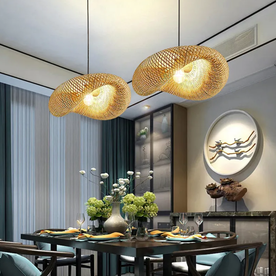 Lustres de Bambu e Pendentes Rústicos com Envio Rápido – Vossa Casa